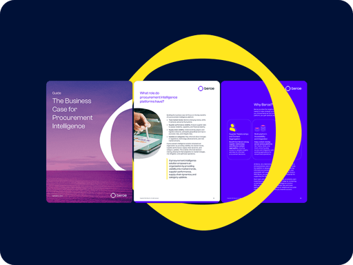 Business Case for Procurement Intelligence Guide